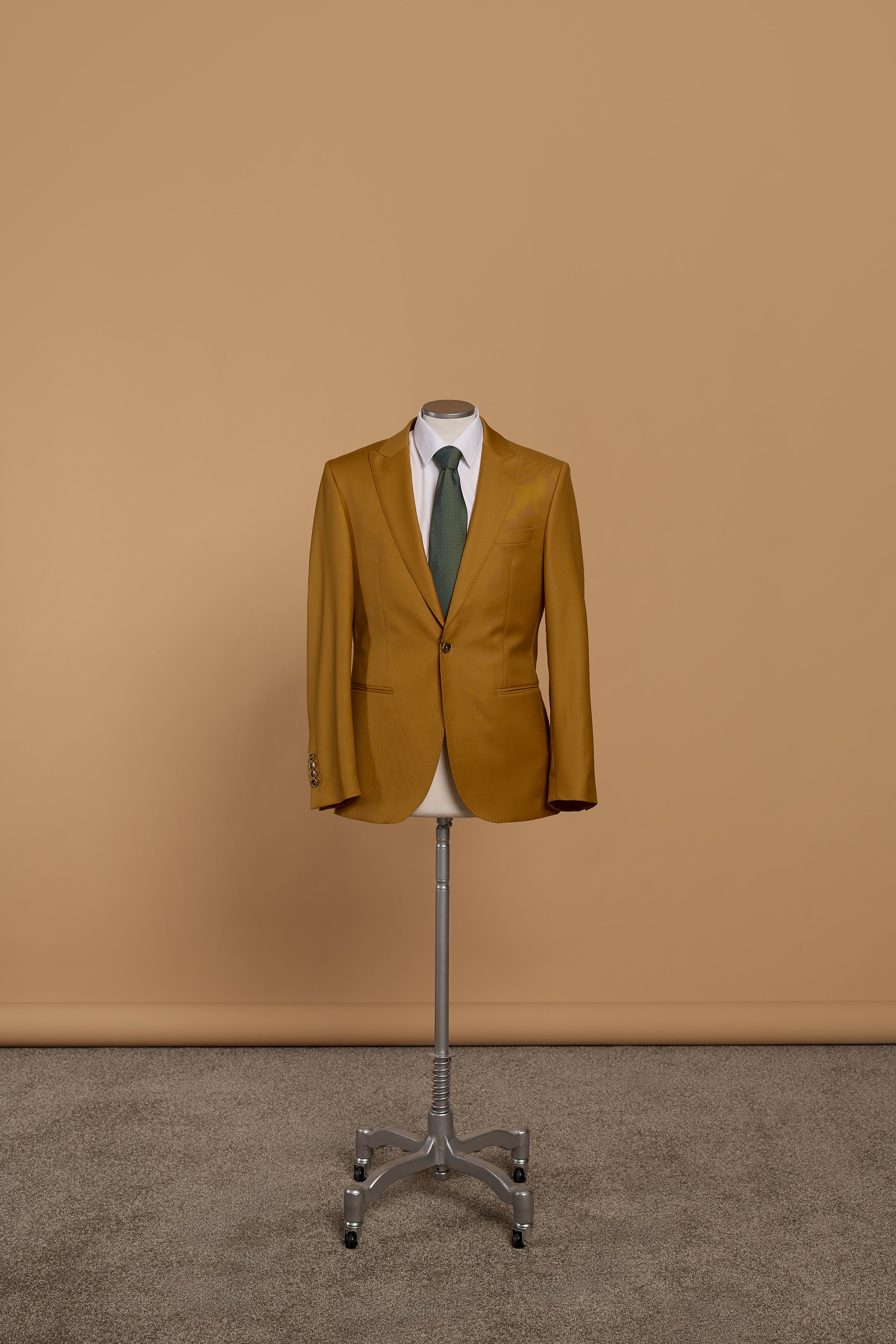 VERDI MUSTARD WOOL SUIT – Kouross